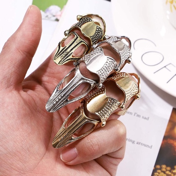 Accessories | Full Finger Hinged Armor Ring | Poshmark